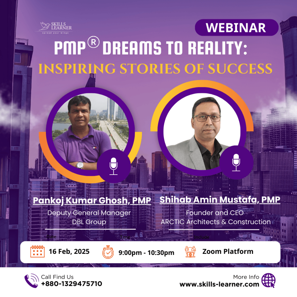 PMP Dreams to Reality – Inspiring Stories of Success – Skills Learner